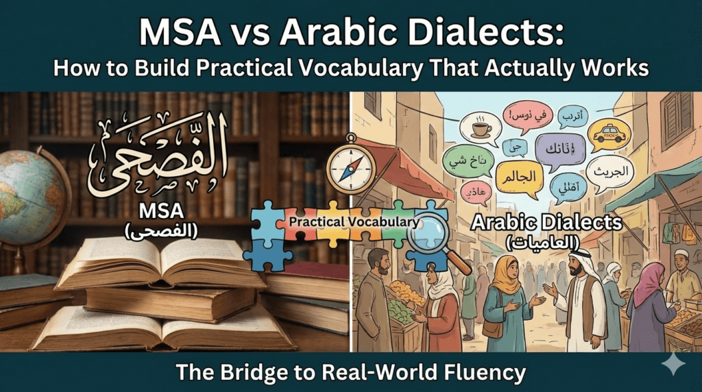 MSA vs Arabic Dialects: How to Build Practical Vocabulary That Actually ...